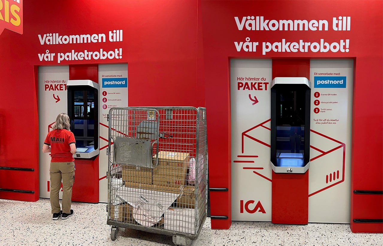 ICA i unikt e-handelstest - prövar paketombudsrobotar - Ehandel.se