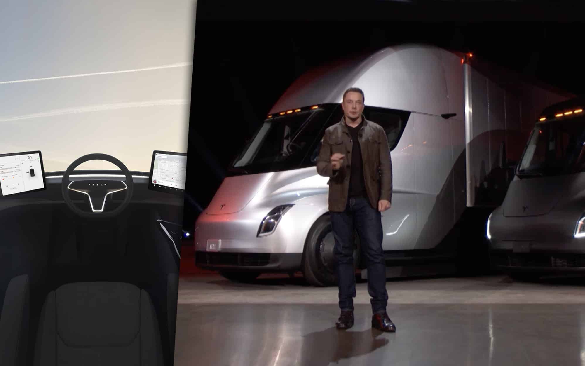 Tesla ska tillverka fem el-lastbilar i veckan - börjar producera i år ...