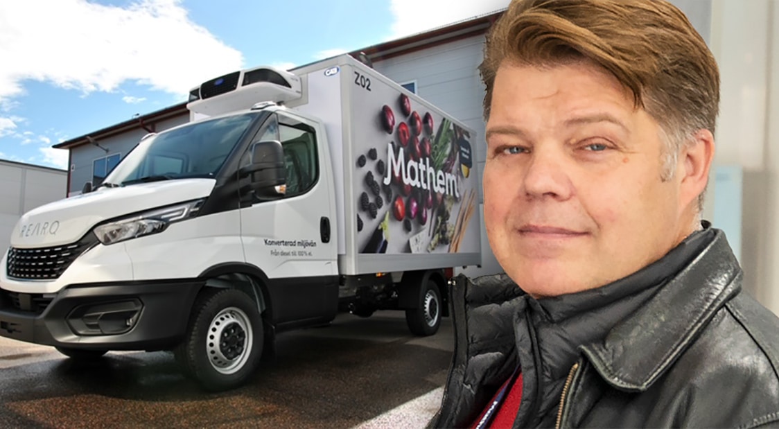 Mathem konverterar diesel till el: “Lösning på vår elbils-utmaning ...