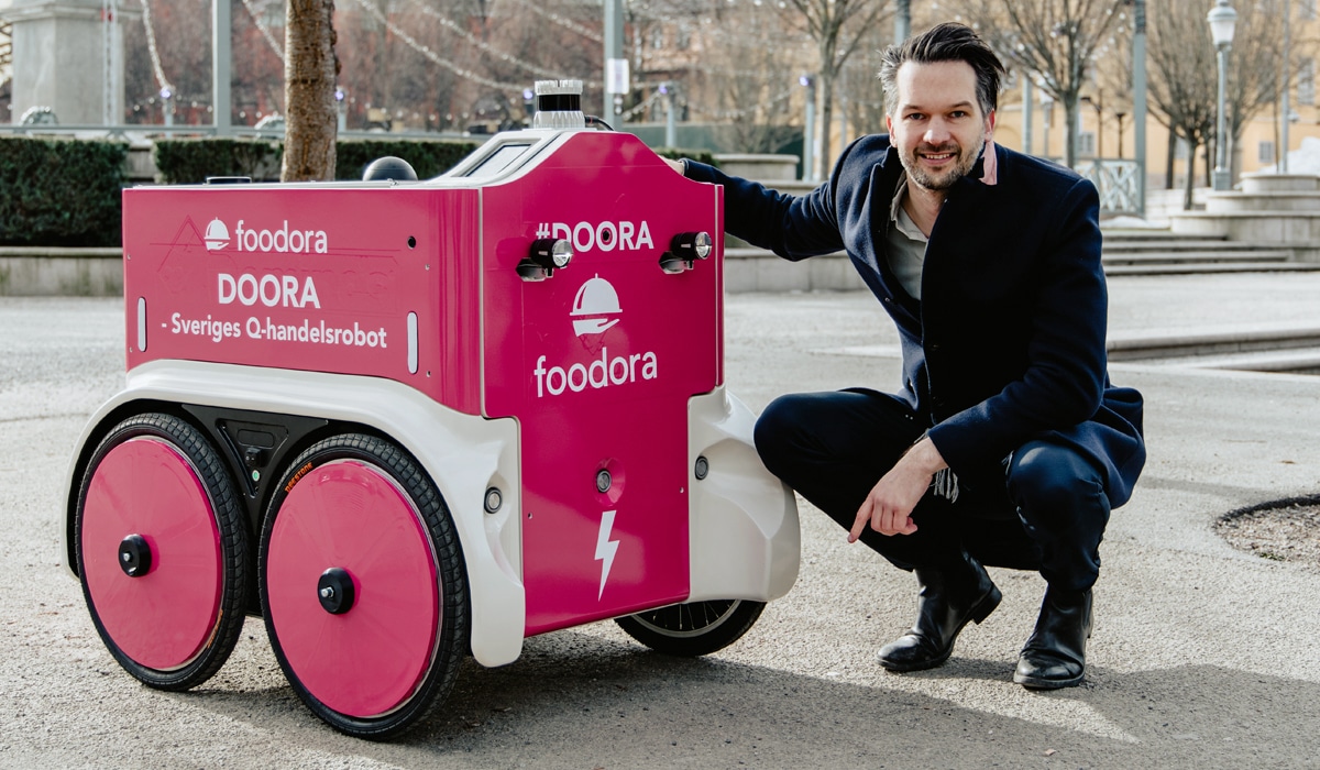 Titta jag kör själv! – Så går det för Foodoras nya robotbud - Ehandel.se