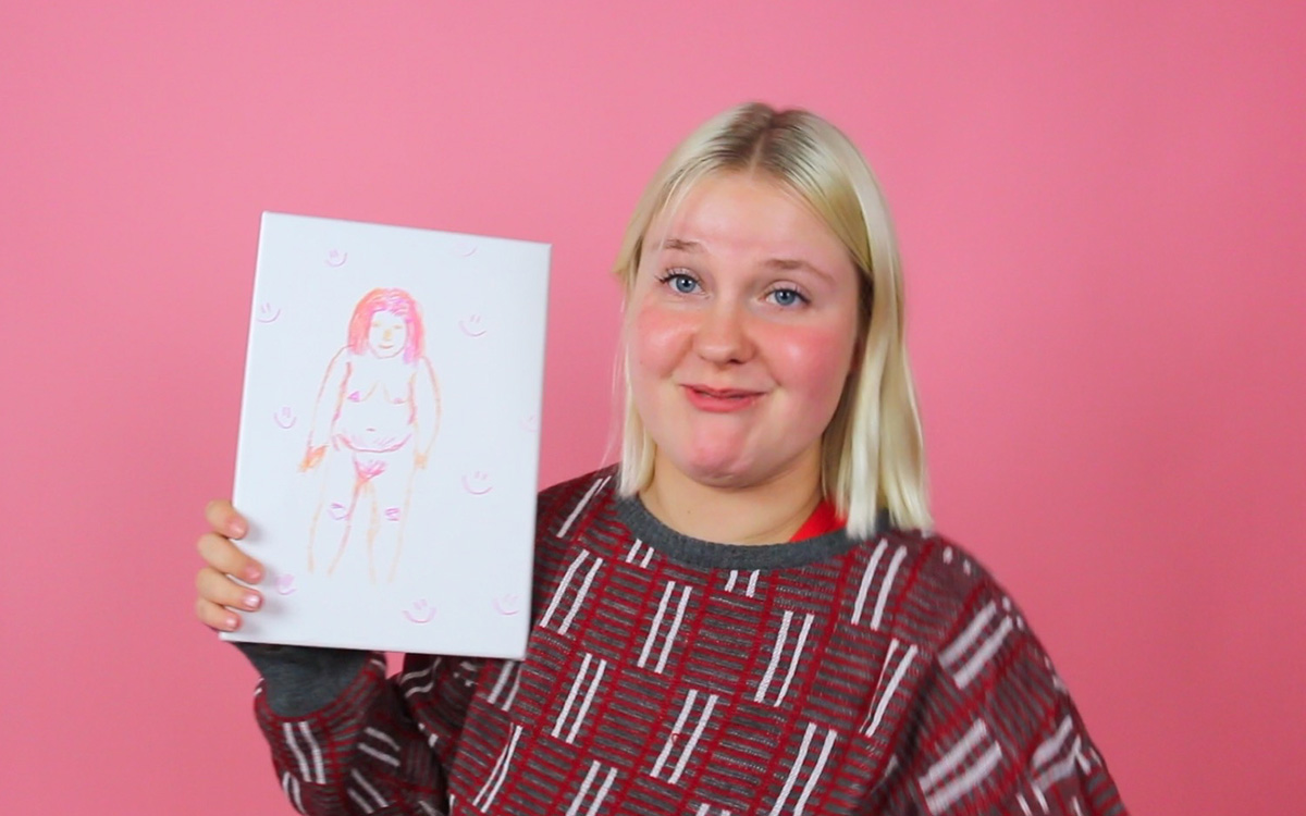 Beatrice Reiman om den nakna youtube-videon: "Avdramatisera kroppen ...