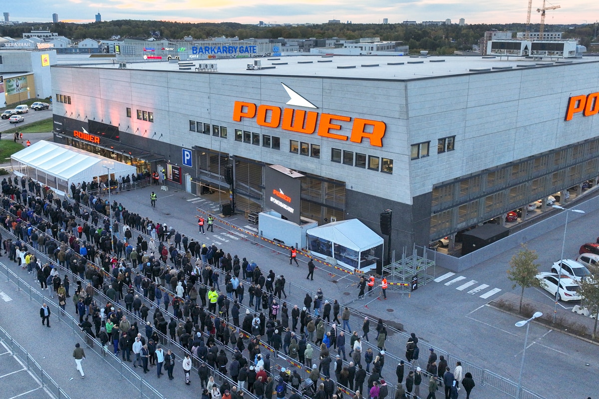 Fullt ös på Powers premiär - försäljningsrekord före lunch - Ehandel.se