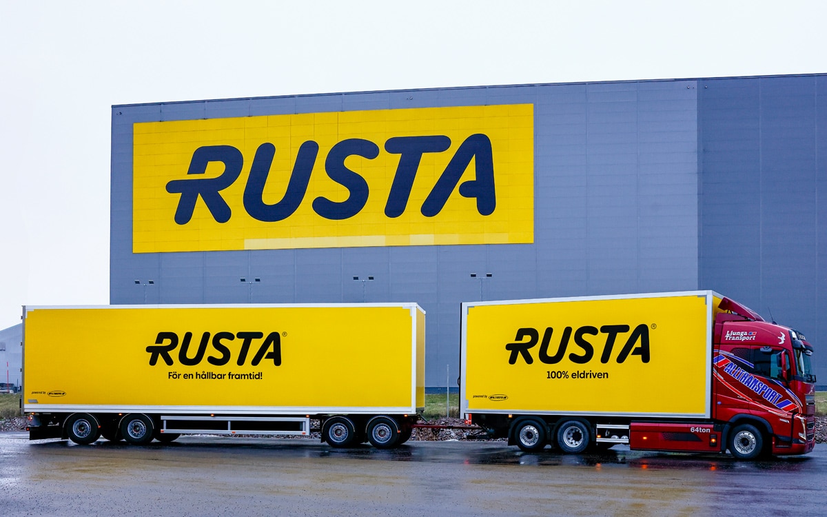 Rusta rullar ut ellastbil - för att nå målet: "Teknik i världsklass ...
