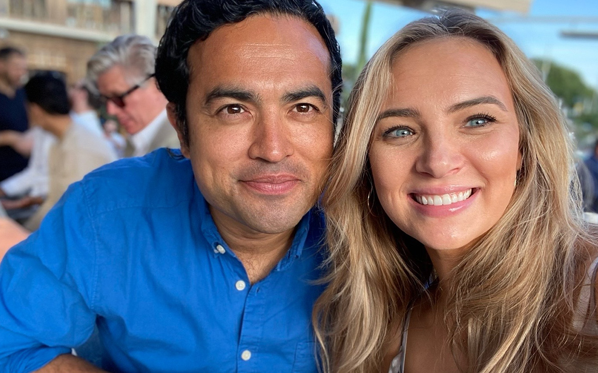 Nätverket signerar avtal med Love is blind-paret: “Ny fas i livet ...